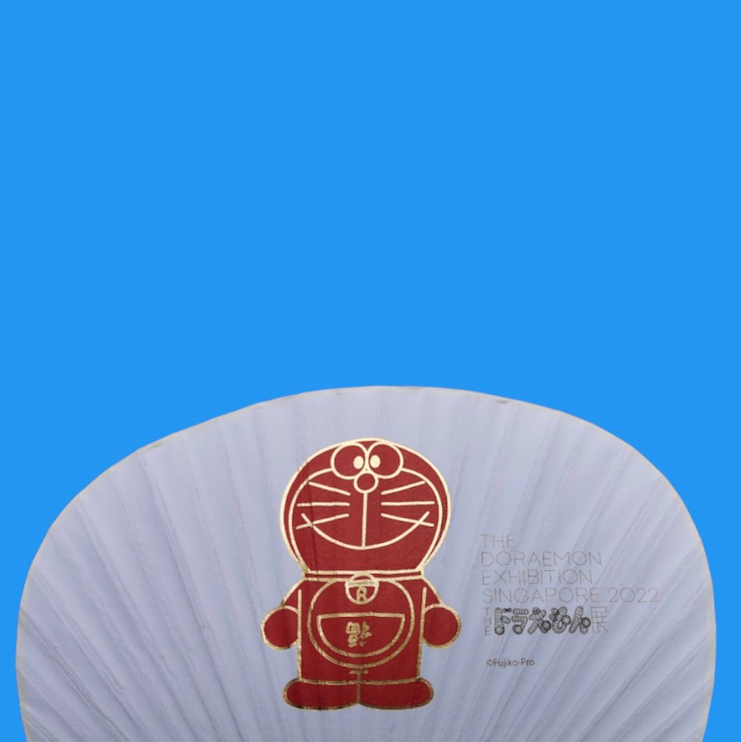 Novelty! Doraemon Singapore Collection: The Bamboo Fan 'Happiness ...